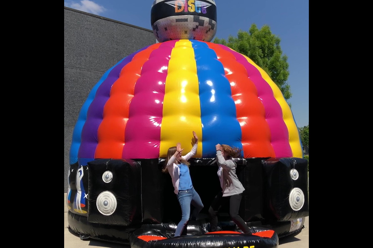 Disco springkasteel: Sportactiviteit voor 6+, 8+, Kleuters, Lager ...